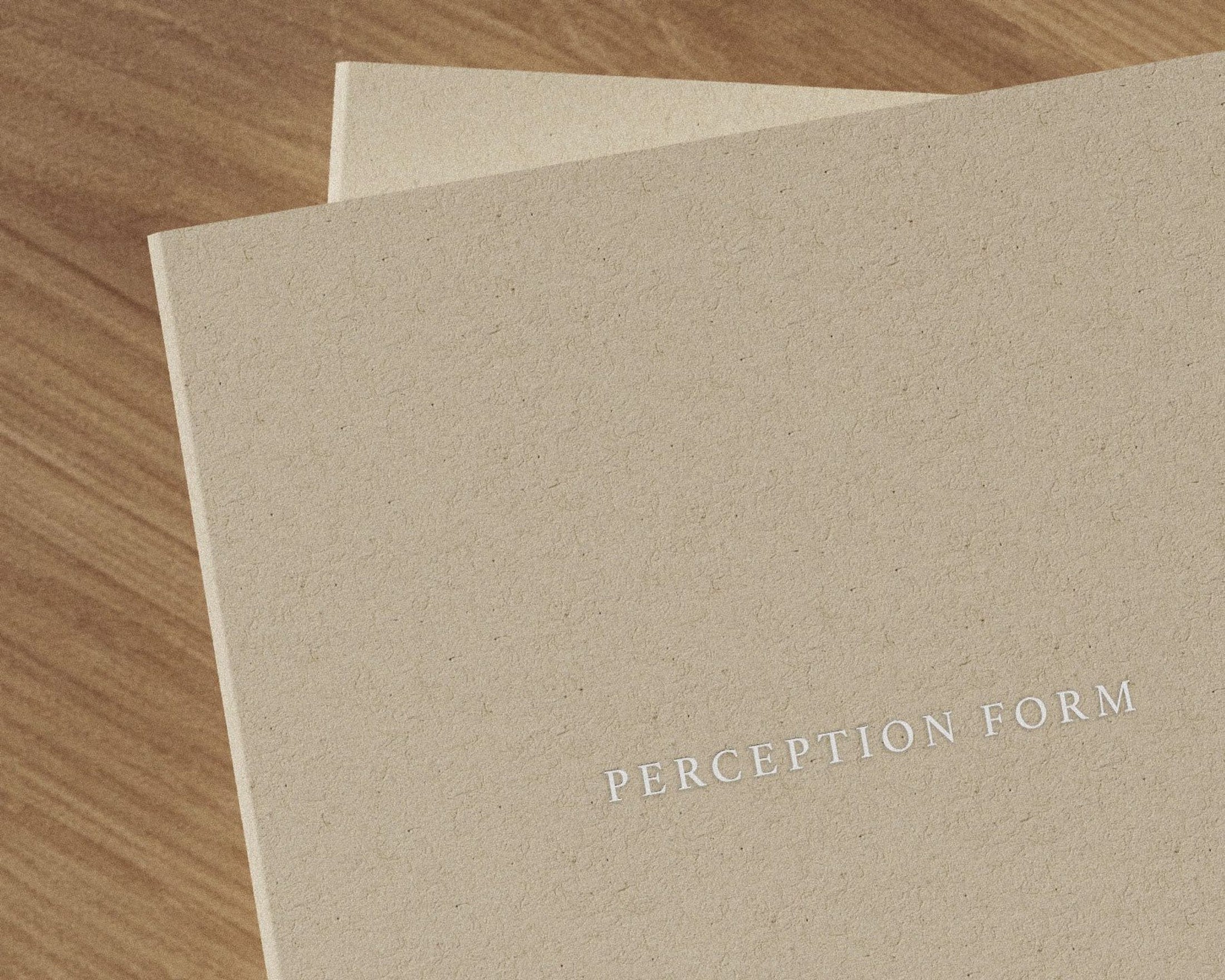 Perception Form Book Special Edition – FRAMA