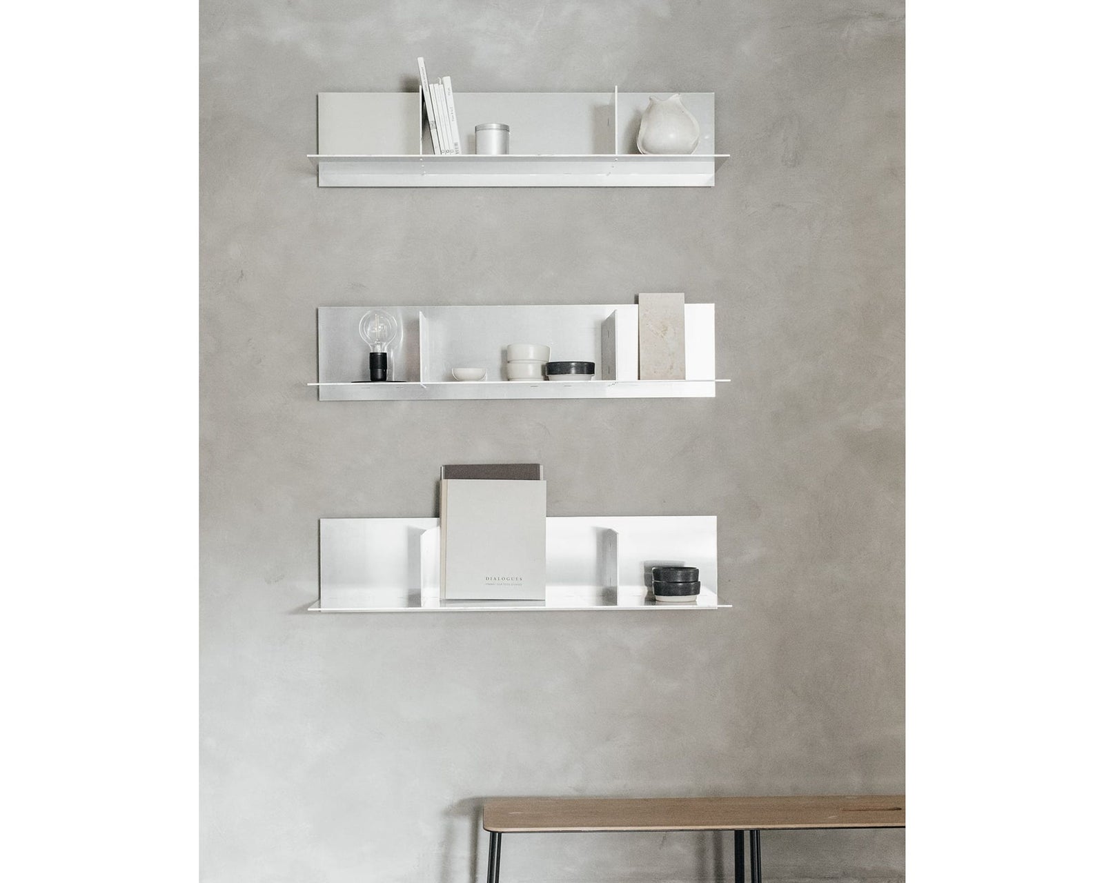 Rivet Shelf | Aluminum | Small – FRAMA