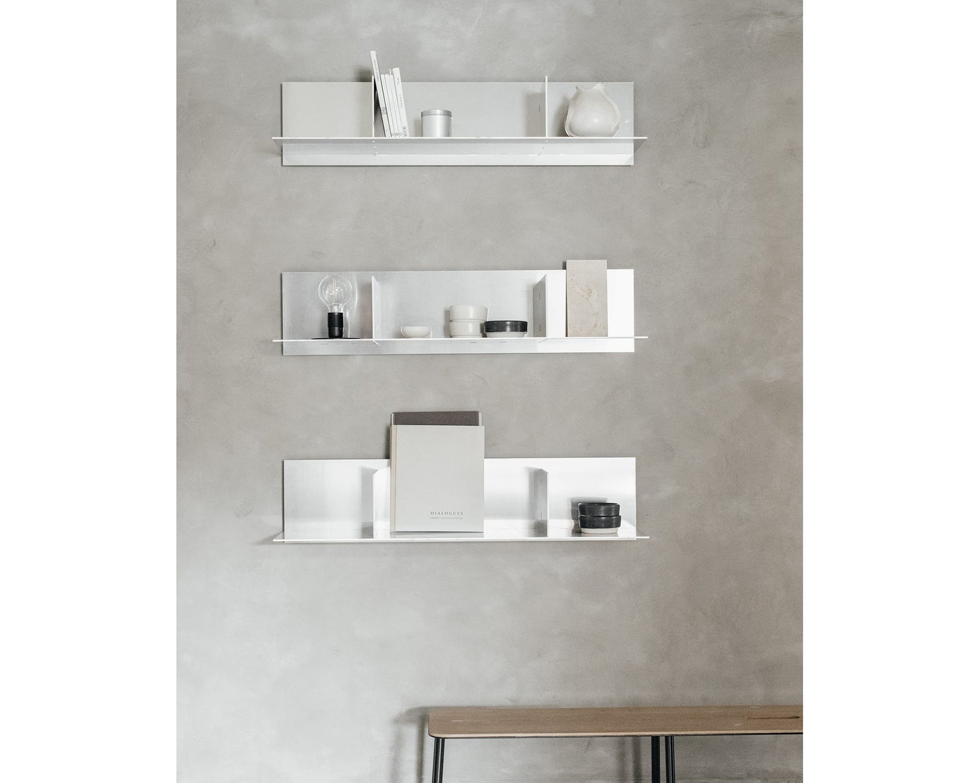 Rivet Shelf | Aluminum | Small – FRAMA