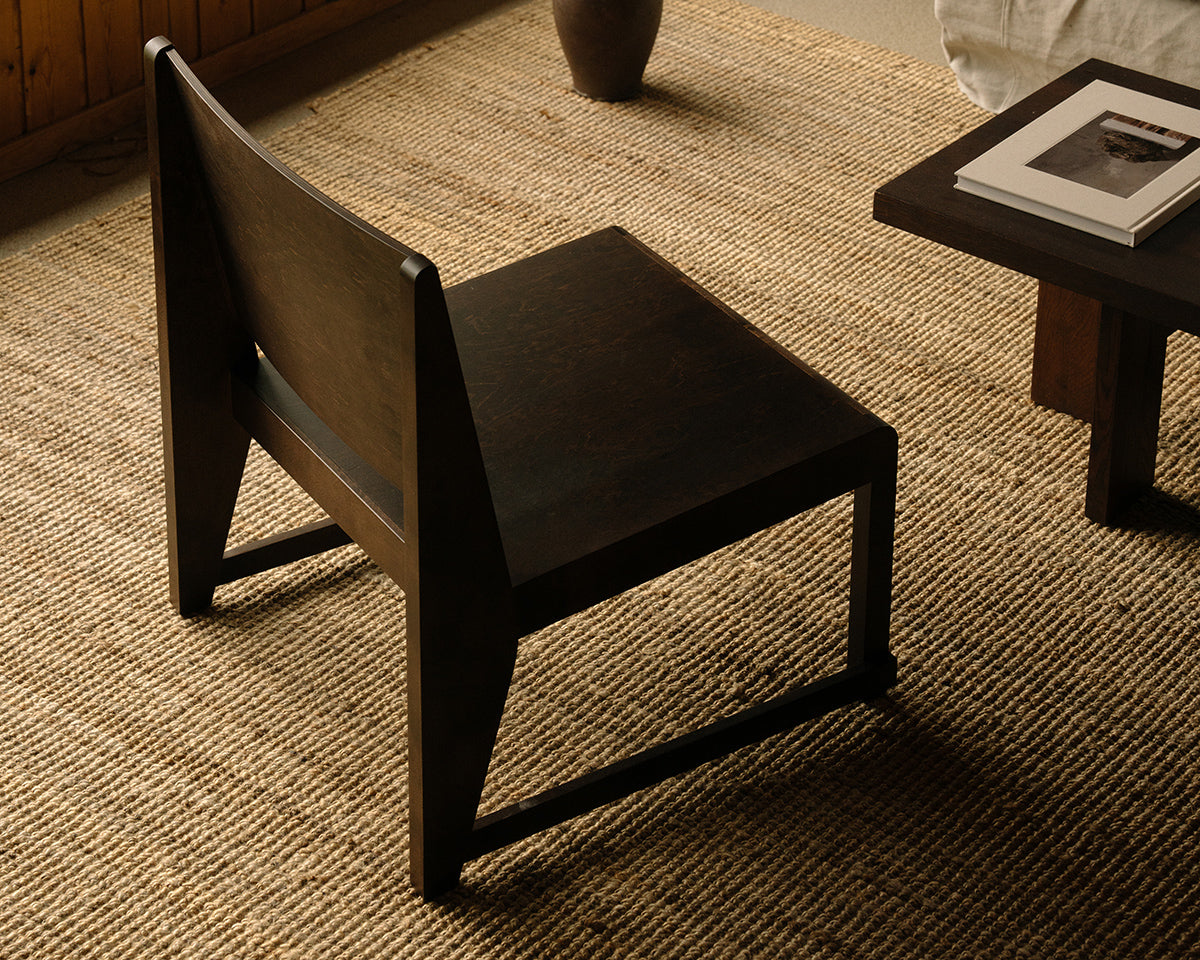 Easy Chair 01 | Dark Brown Birch | FRAMA