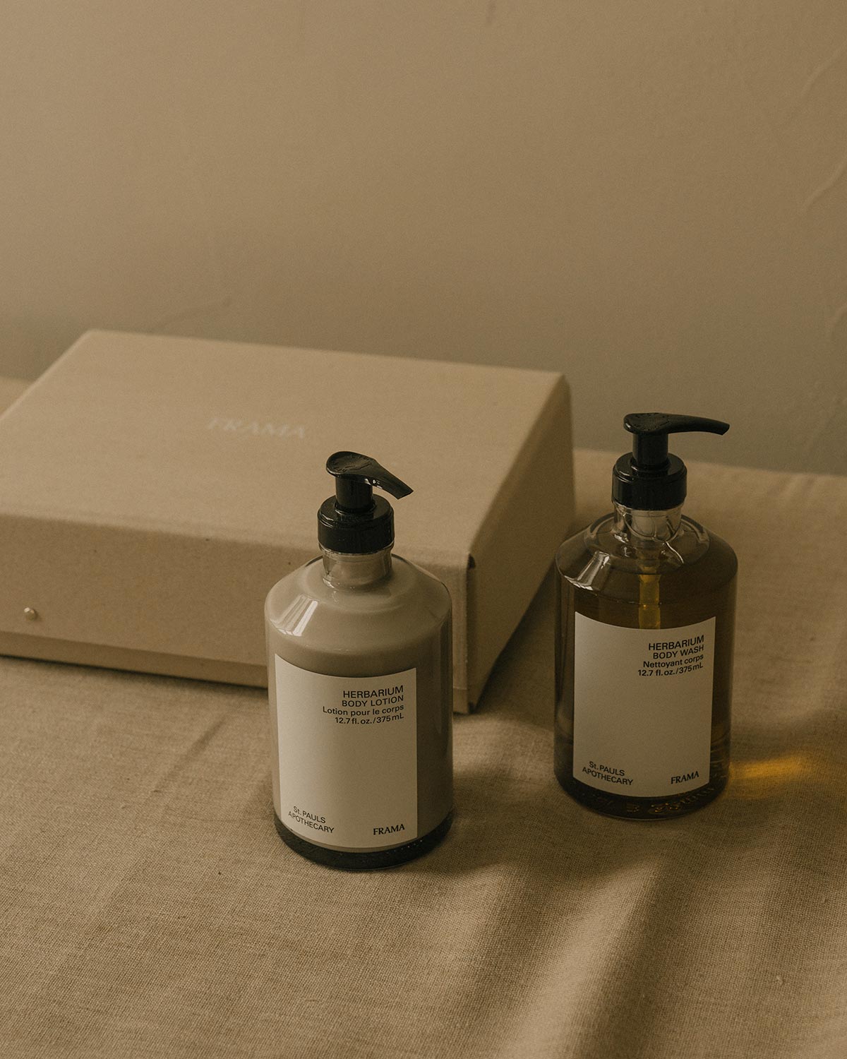Gift Box: Body Wash + Body Lotion | Herbarium | FRAMA