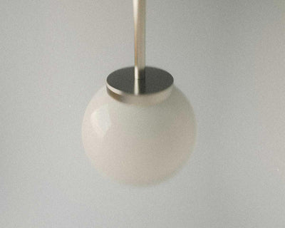 Ovoid Pendant Light | Stainless Steel | Single – FRAMA