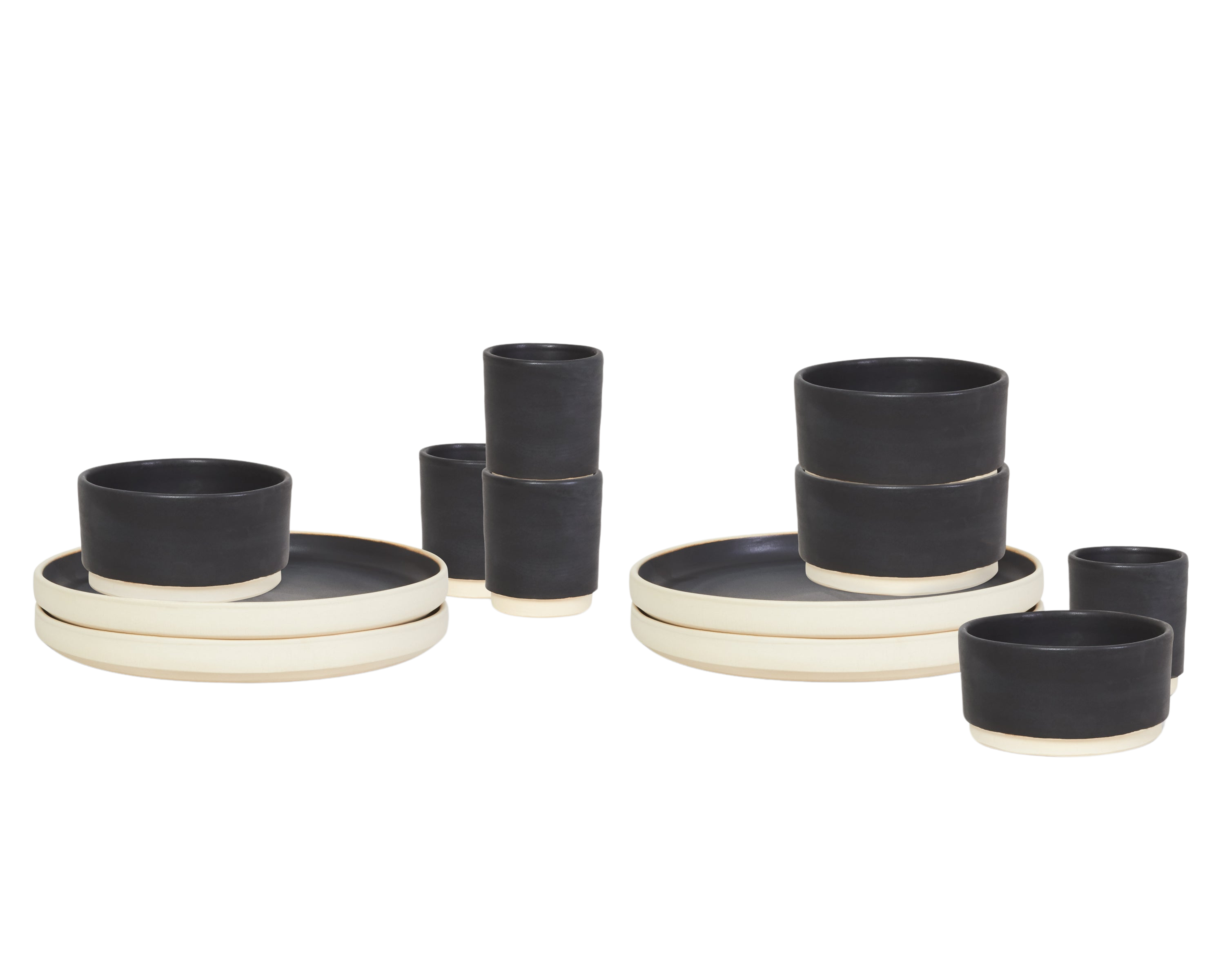Otto Ceramic Tableware Set I Dinner | Black – FRAMA