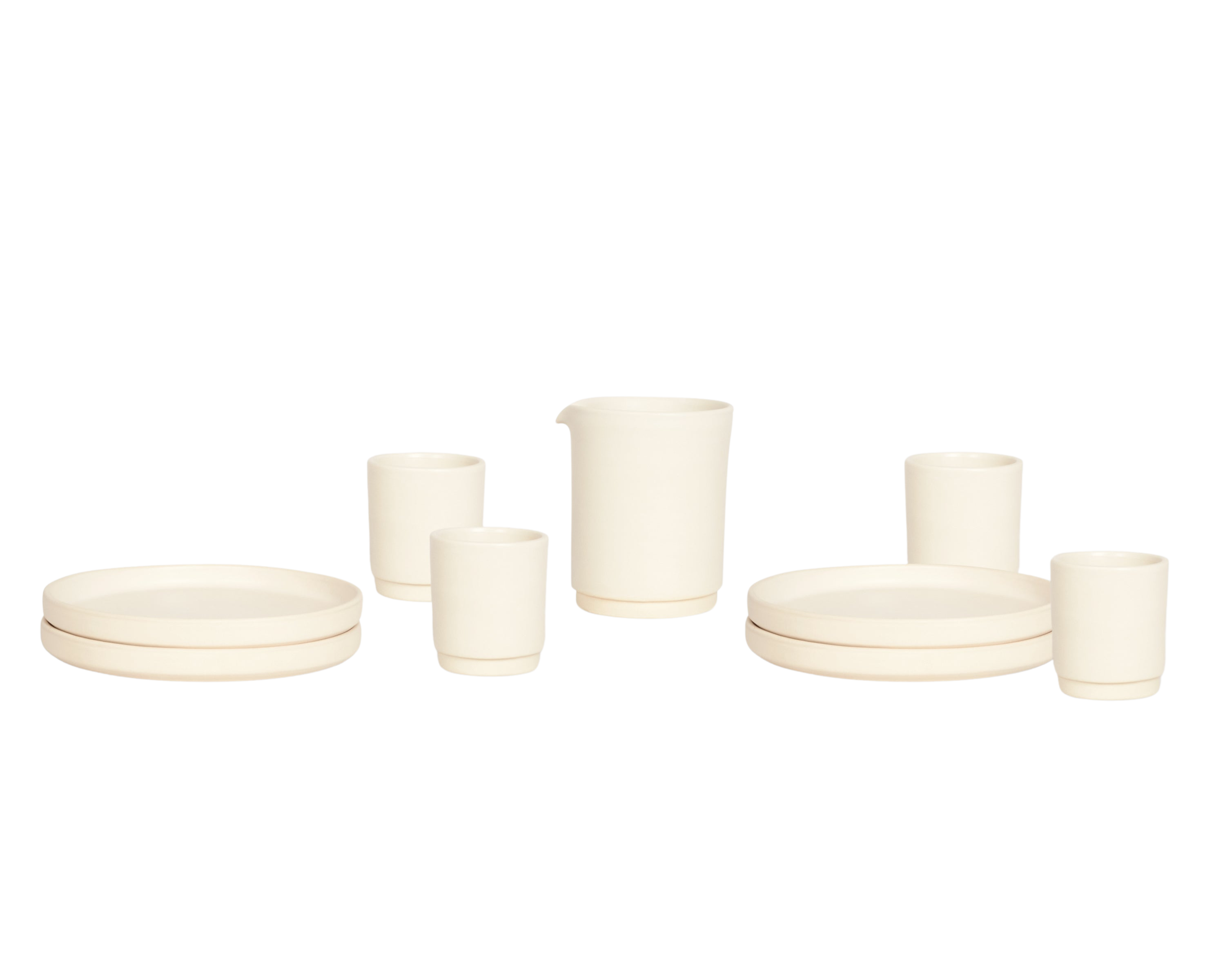 Otto Ceramic Tableware Set I Lunch | Natural – FRAMA