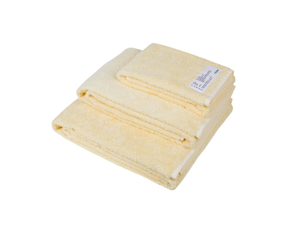 Heavy Towel | Pale Yellow | Bath Sheet – FRAMA