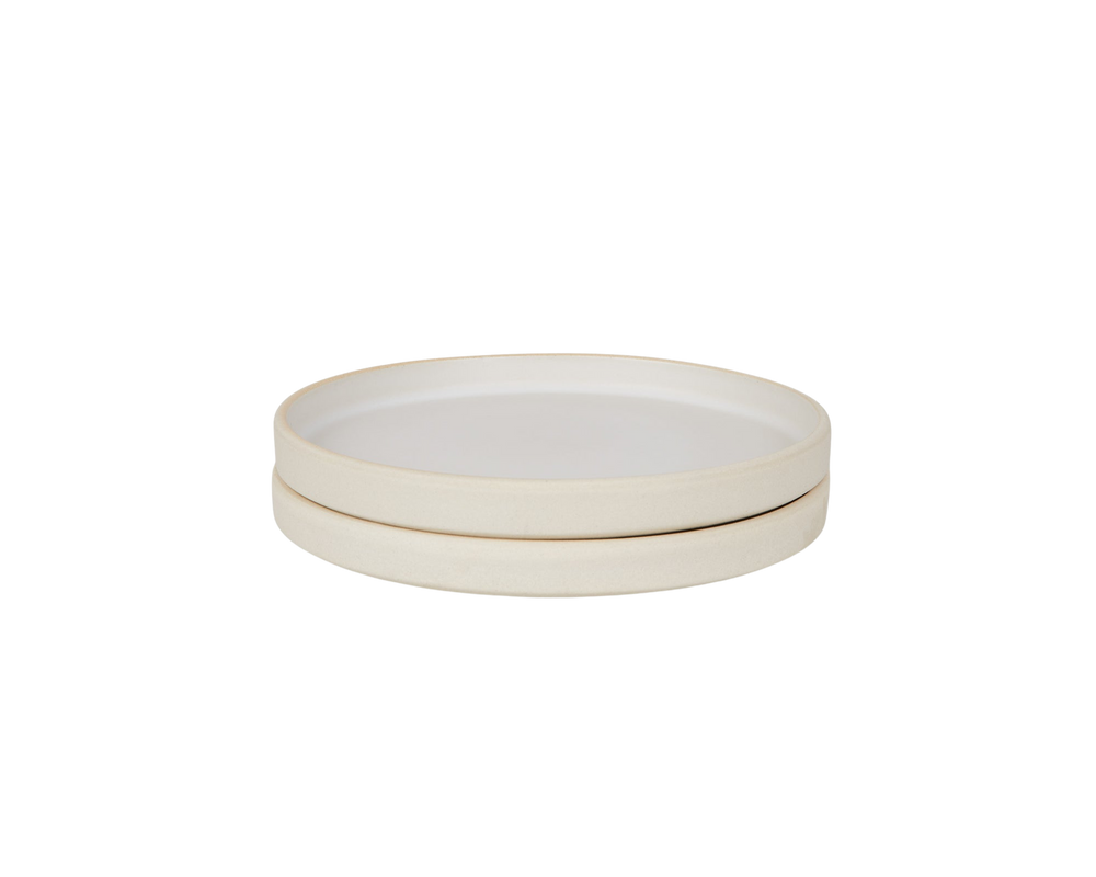 Otto Ceramic Plate Set of Two | Natural | Small – FRAMA