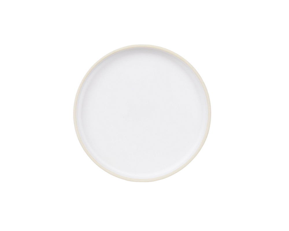 Otto Ceramic Plate Set of Two | White | Small – FRAMA