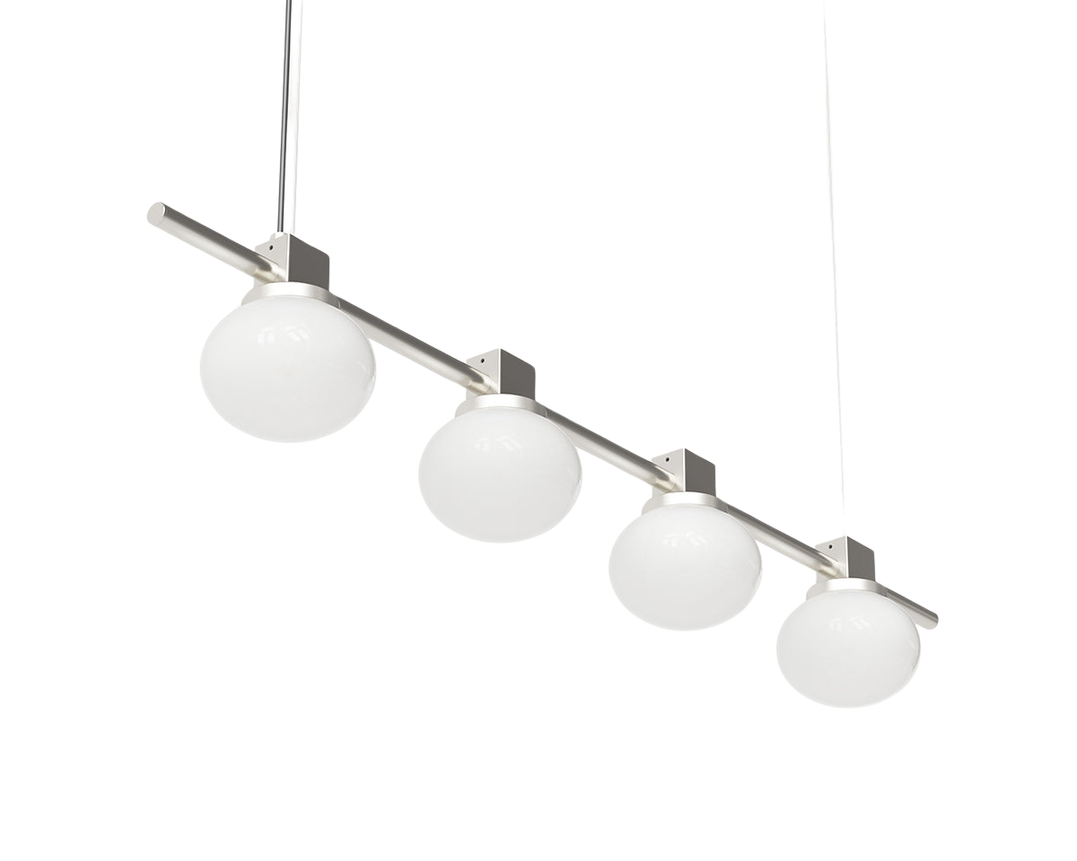 Ovoid Pendant Light | Stainless Steel | Elegant Lighting | FRAMA