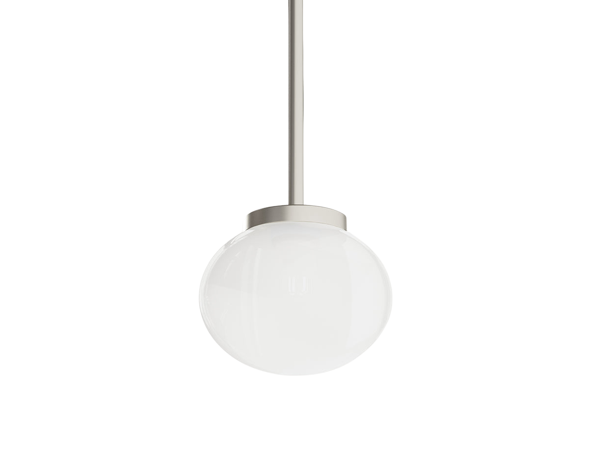 Ovoid Pendant Light | Stainless Steel | Single – FRAMA