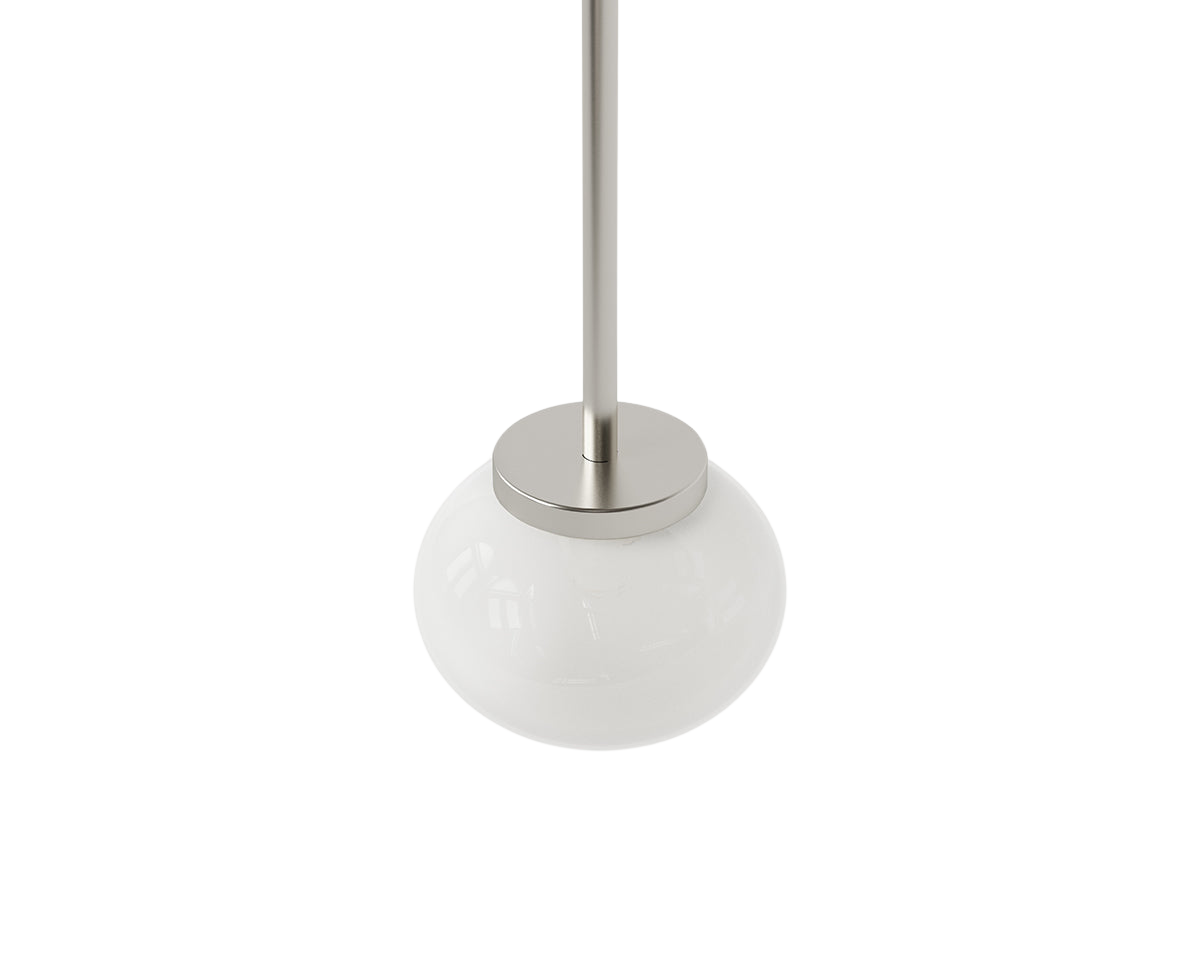 Ovoid Pendant Light | Stainless Steel | Glass Lighting | FRAMA