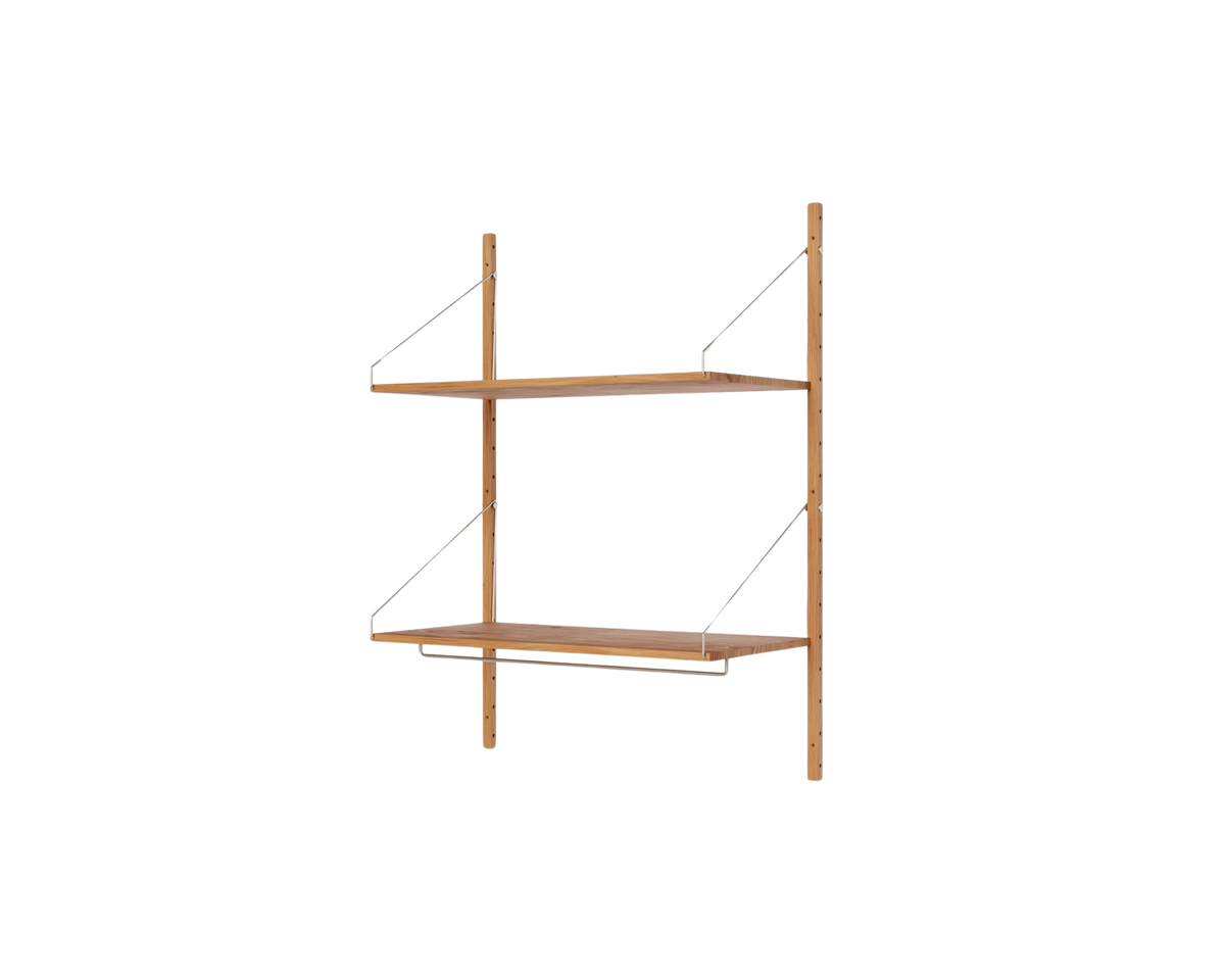 Shelf Library Hanger - Sleek Natural Oak | FRAMA