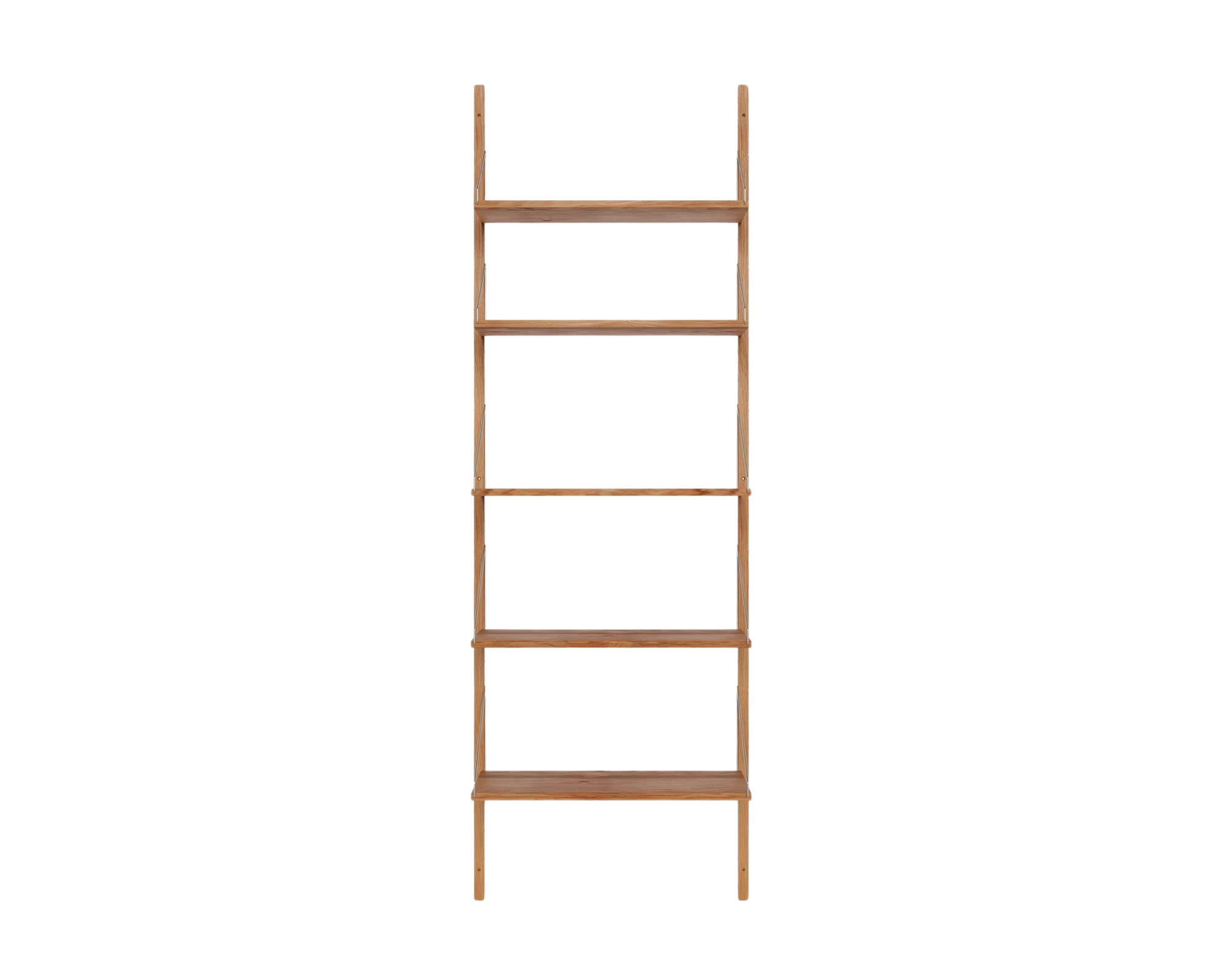 Shelf Library Single Section | Natural Oak | H185.2 / W60 – FRAMA