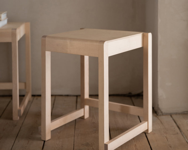 Low Stool 01 | Natural Birch – FRAMA