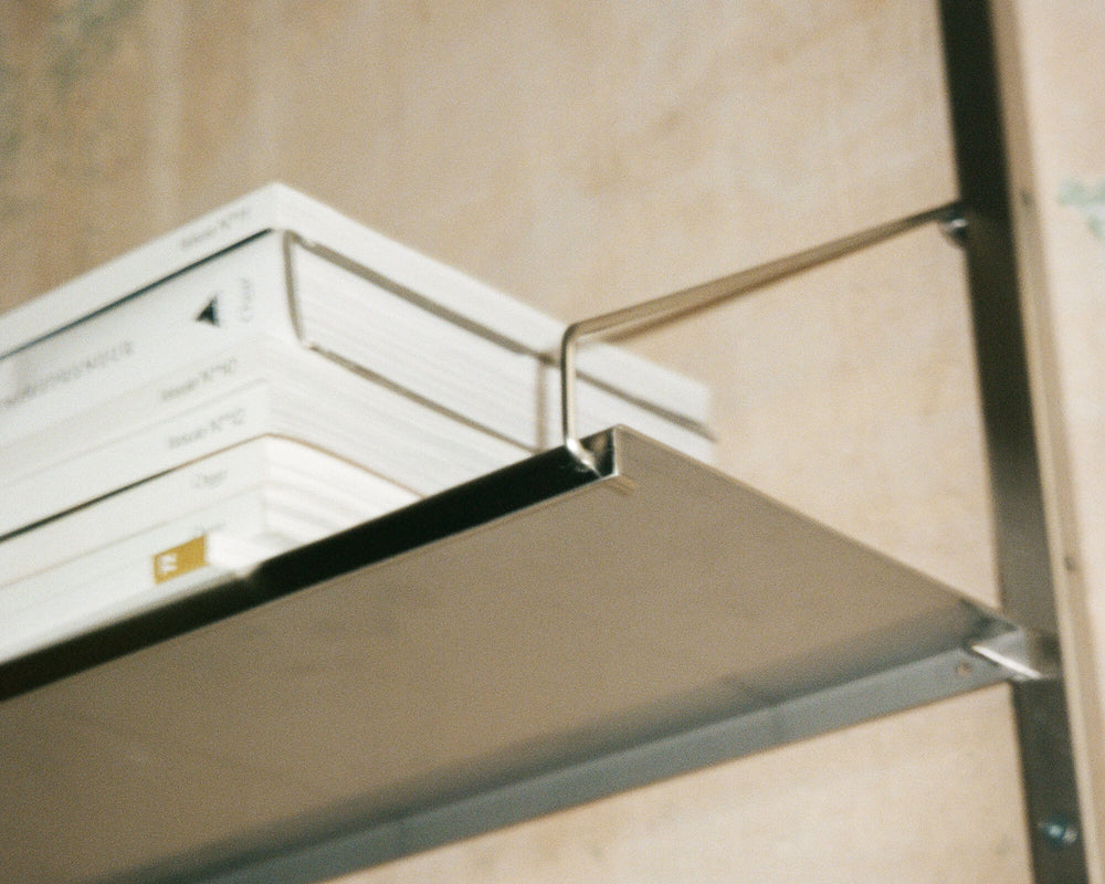 Library Shelf | Stainless Steel | D20 / W40 – FRAMA